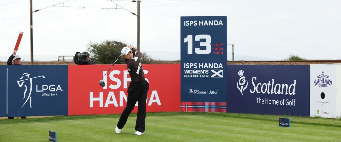 Women's Scottish Open : Dundonald Links Golf Course : Scotland - Women ...